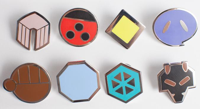 OverWorld: Pokemon Johto Gym Badges!