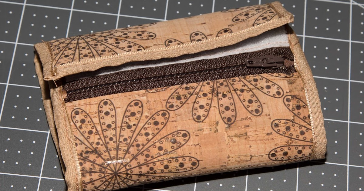 Fun with a Sewing Machine: Cork Wallet