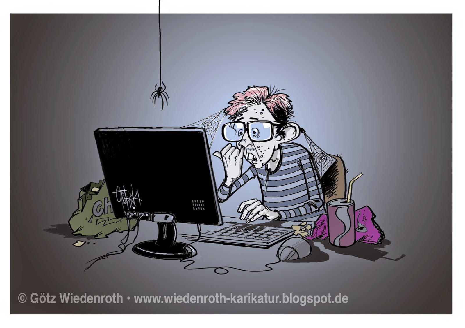 Karikamur-Karikatur! - Wiedenroth: Homo ludens interneticus reductus ...