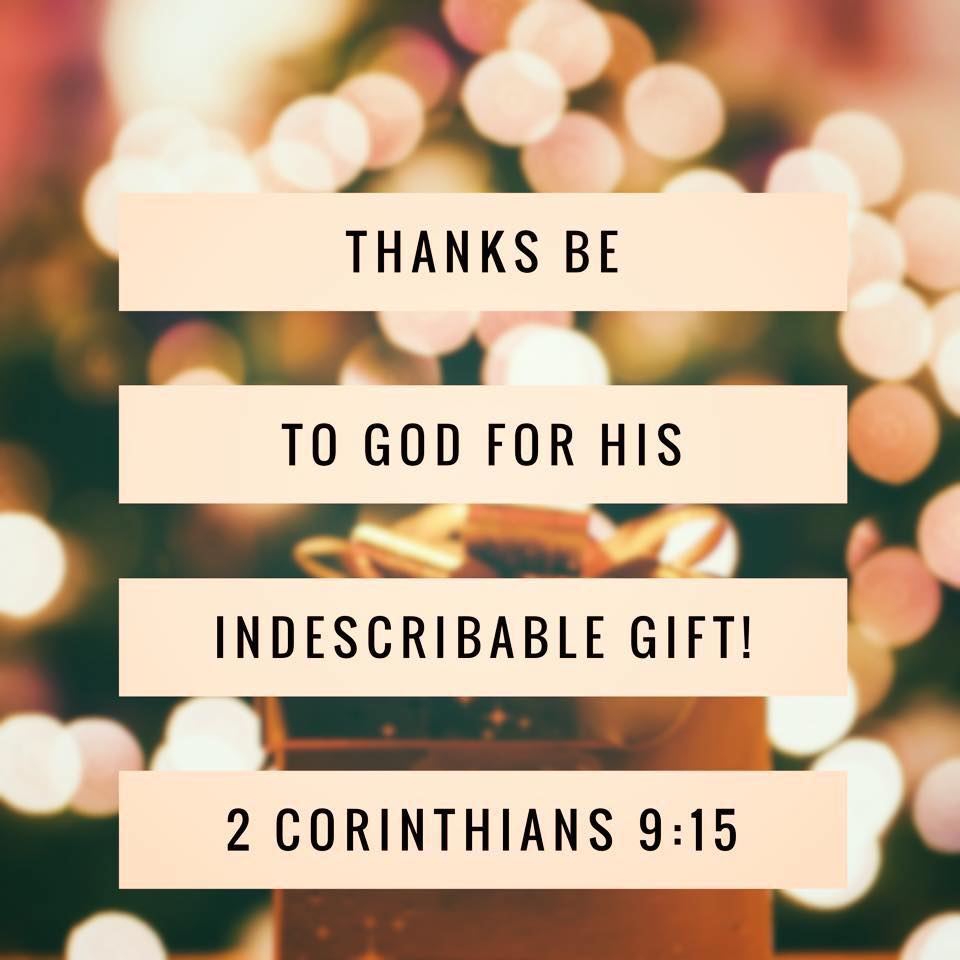 Growing Up In The Word : God's Gift To You