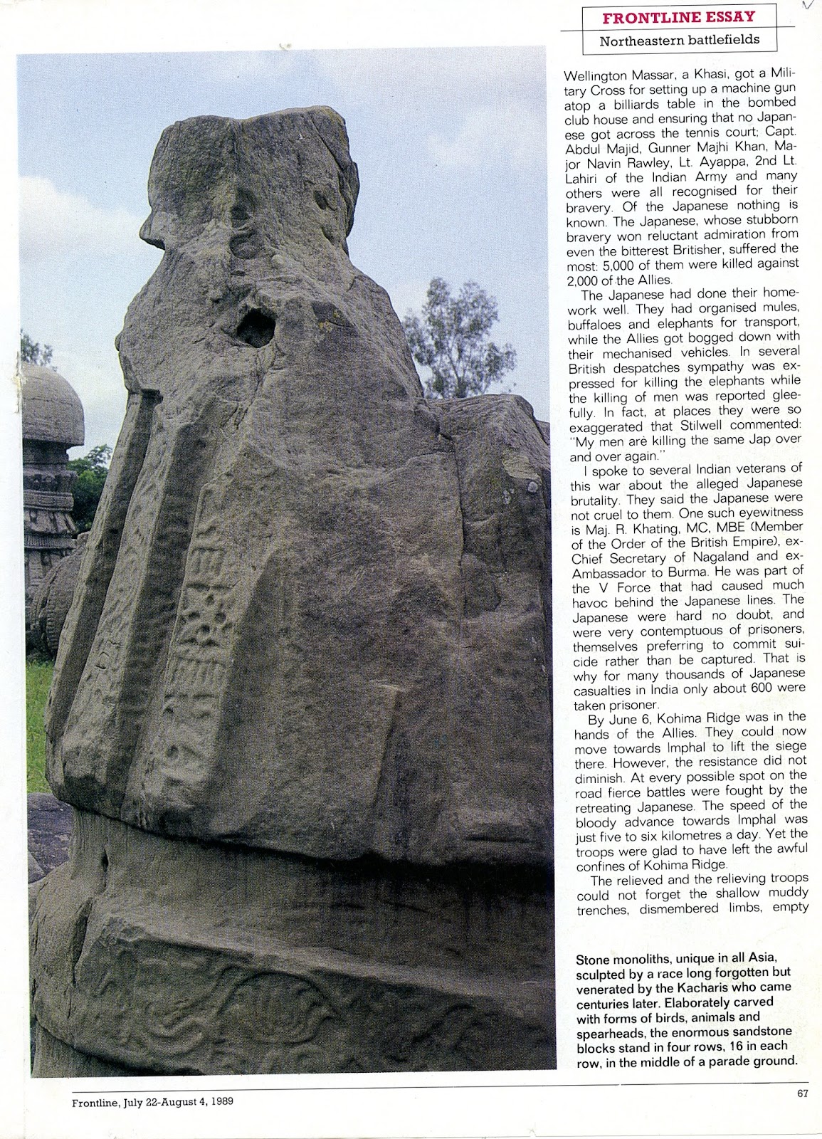 Bame Duniya: About Ledo Roads in Assam, India and Duxford, UK