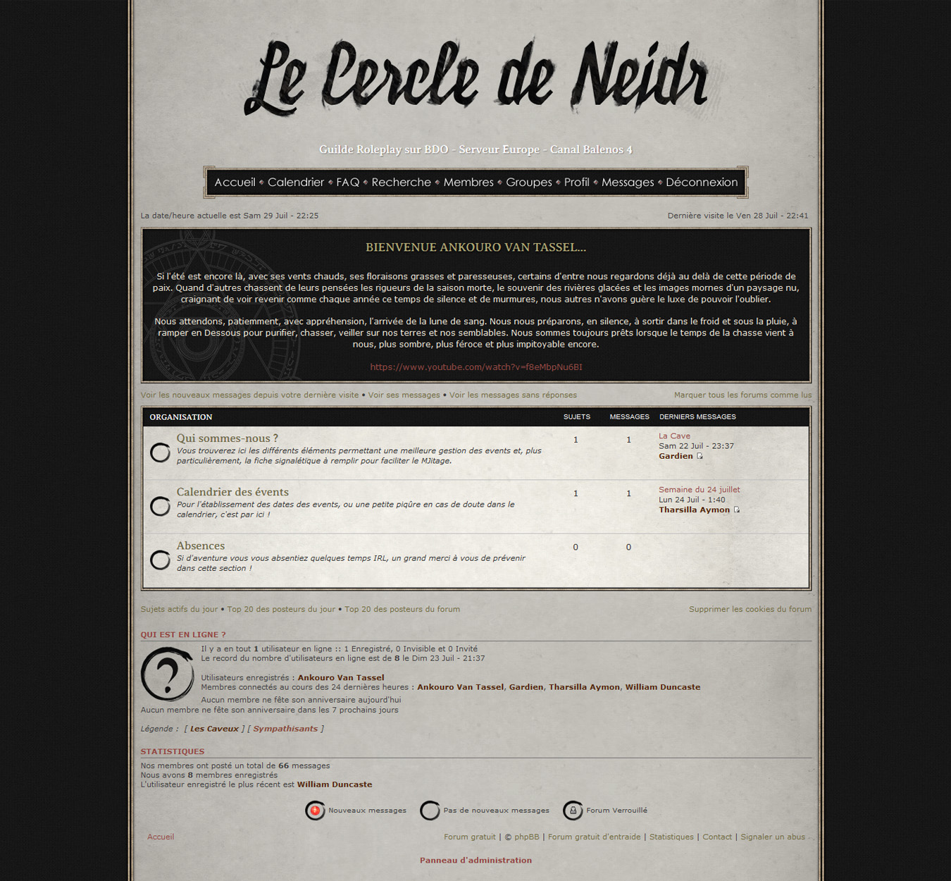 Le Labo d'Ankou: Le Cercle de Neidr