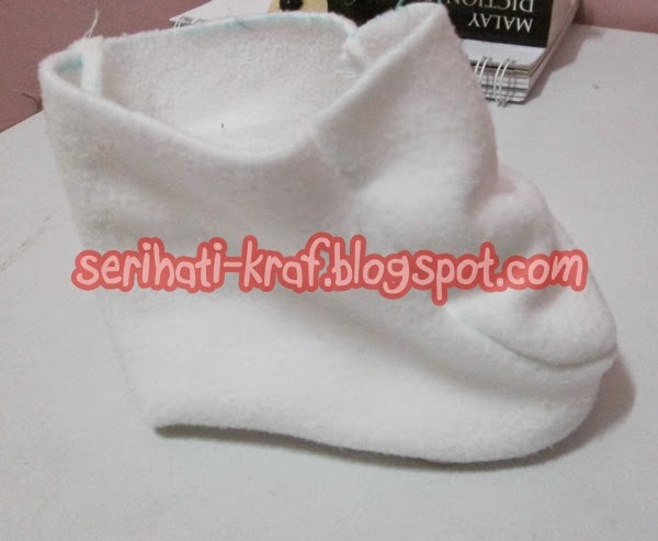 Jom Buat Sendiri.: kasut panda comel- set ( part 2)