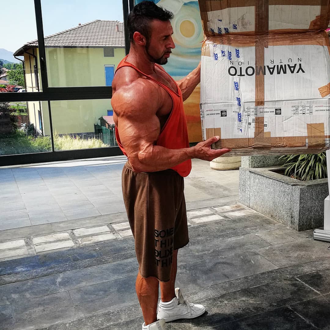Italian superstallion Fabio Romagnolo - World Wide BodyBuilders