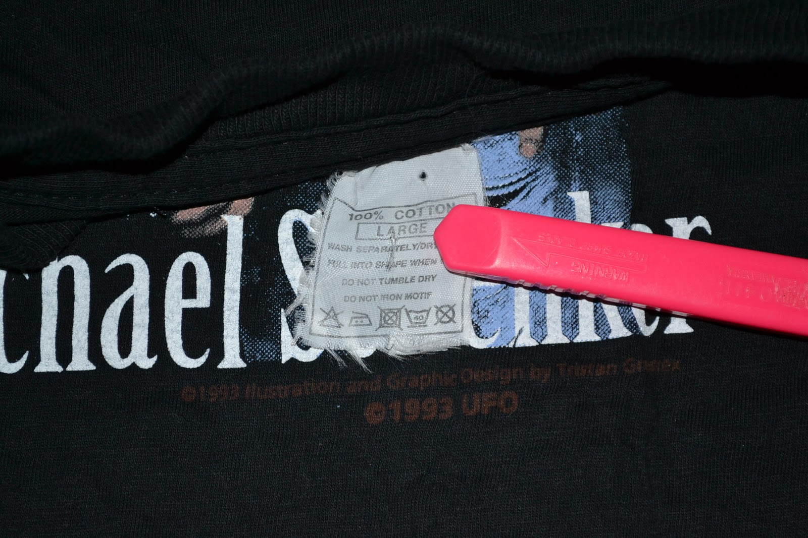 Anak Liar Rocks!: Vintage 1993 UFO band Japan Return Tour T-shirt