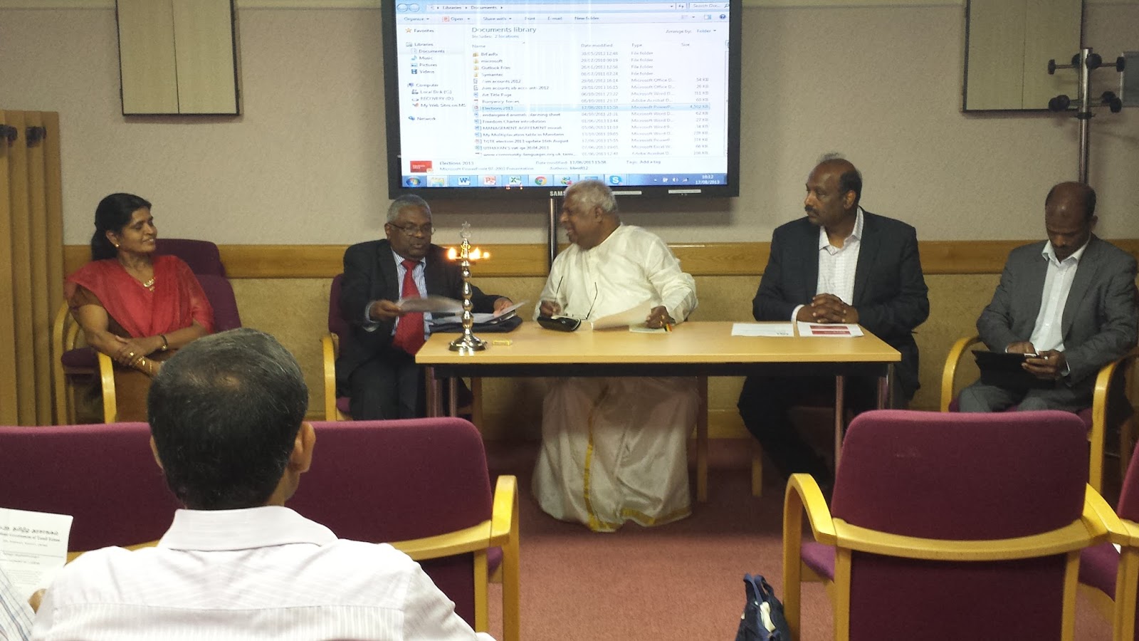 2013-08-17 TGTE Election Meeting at BA Concord Club ~ tgte