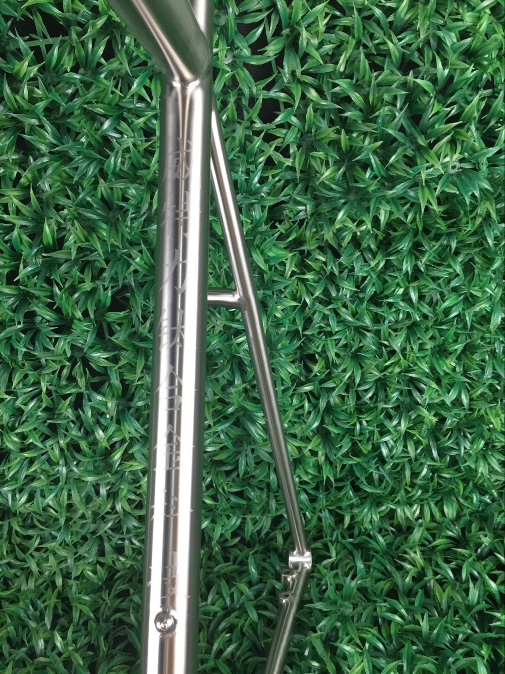 Snakes that Bite: Waltly Titanium Disc-Brake Road (Race) Frame