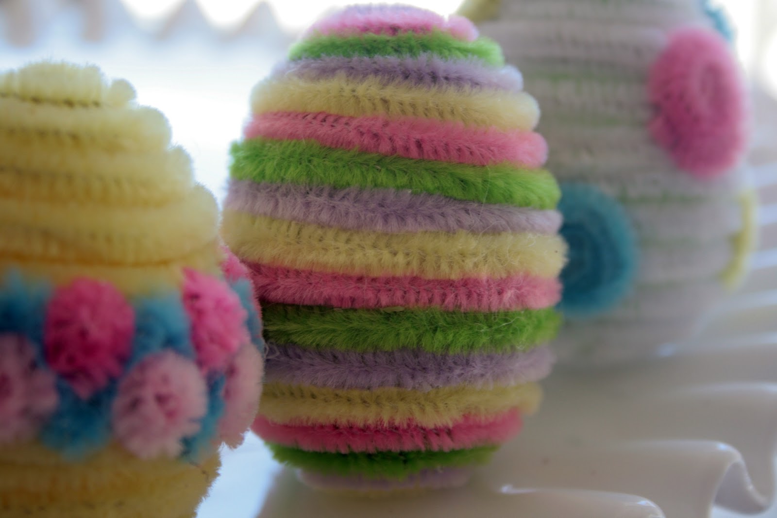 Pajama Crafters: Fuzzy Easter Eggs