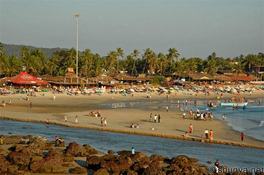 GOA Beaches !! Best GOA beaches !! Top Beaches GOA: BAGA BEACH , GOA