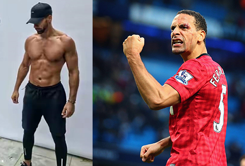 Former Manchester United Defender, Rio Ferdinand Goes Half Nak3d For ...