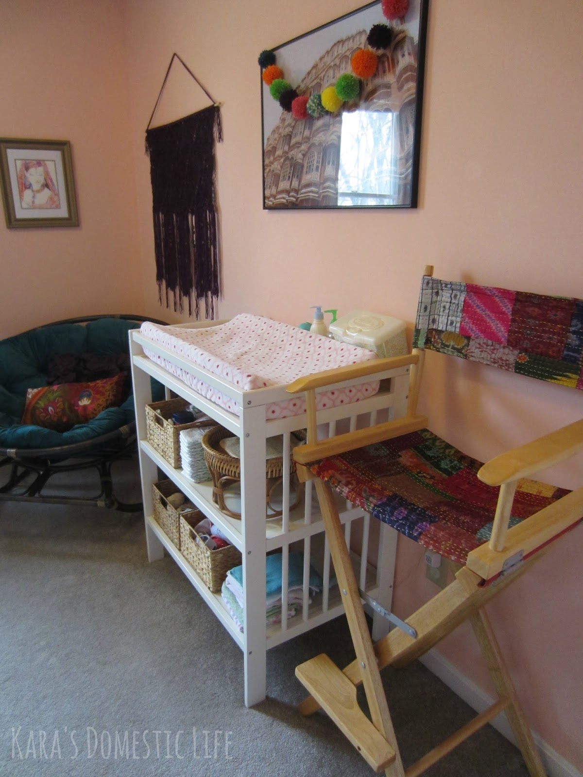 Kara's Domestic Life: fiona's boho indian room