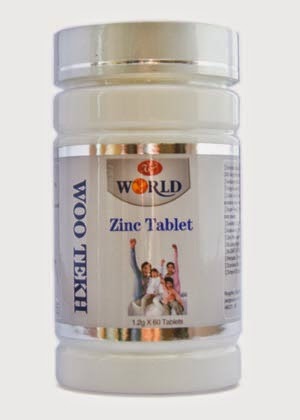 Zinc Tablets - Toko Herbal Woo Tekh