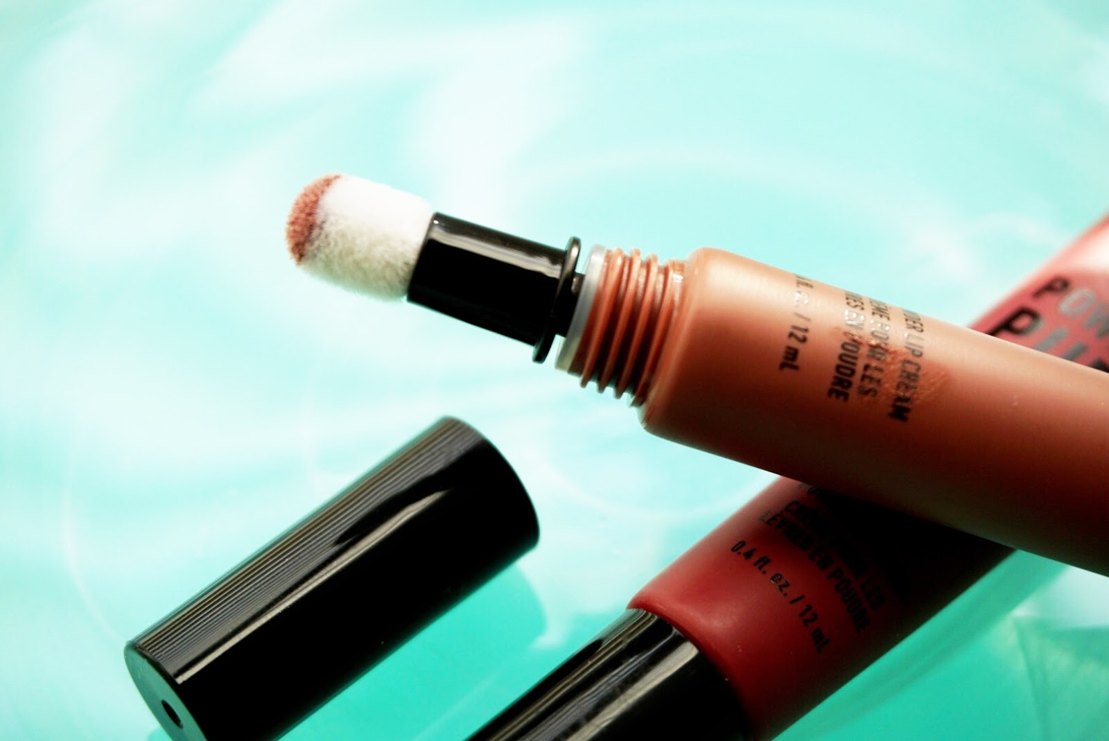 Review: Nyx Professional Makeup Powder Puff Lippie Powder Lip Cream ...