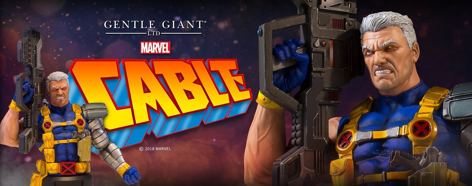 The Blot Says...: Marvel’s Cable X-Men Mini Bust by Gentle Giant