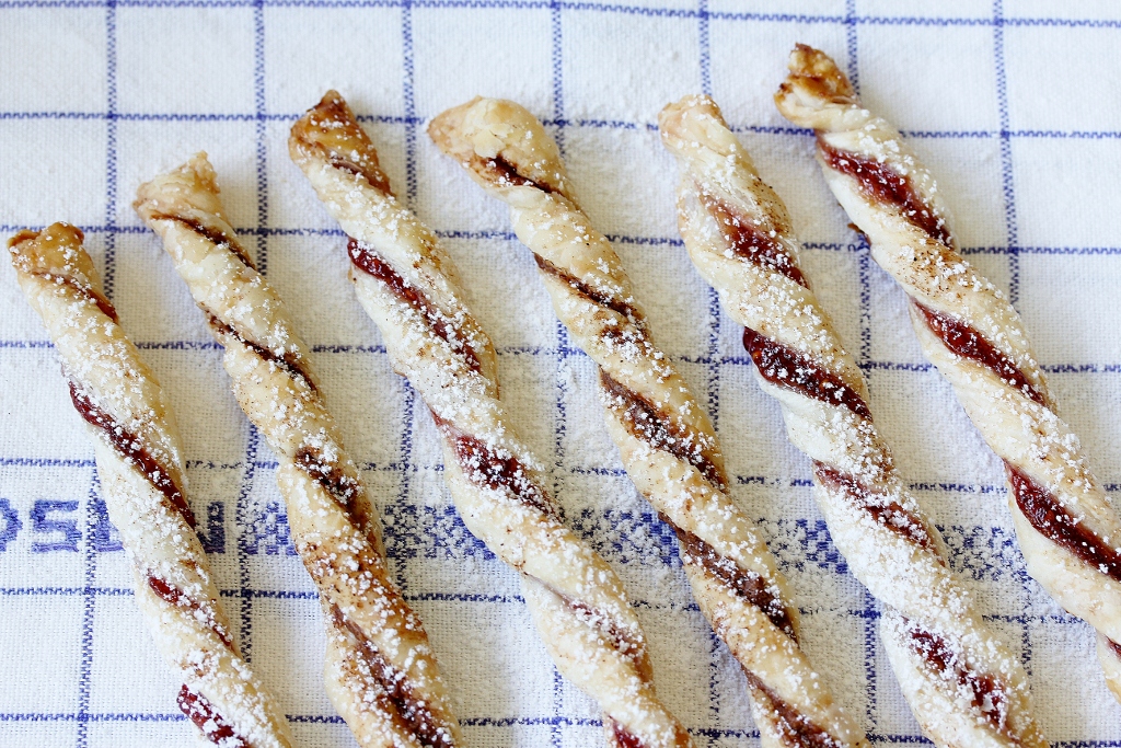 PB Nutella & Rasberry Jam Twists | Beela Bakes