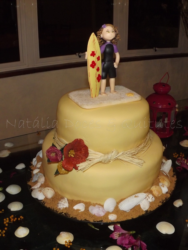 Natália Doces & Quitutes: BOLO LUAU