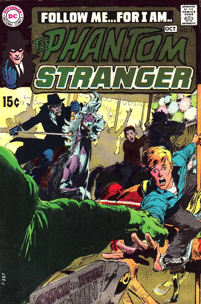 Phantom Stranger v2 #3 - Neal Adams cover - Pencil Ink