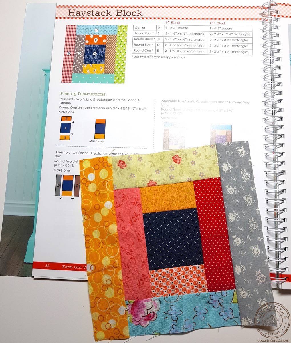 IXTEBENI'S PATCHWORK: * Farm Girl Vintage Quilt - Ultimos bloques 1