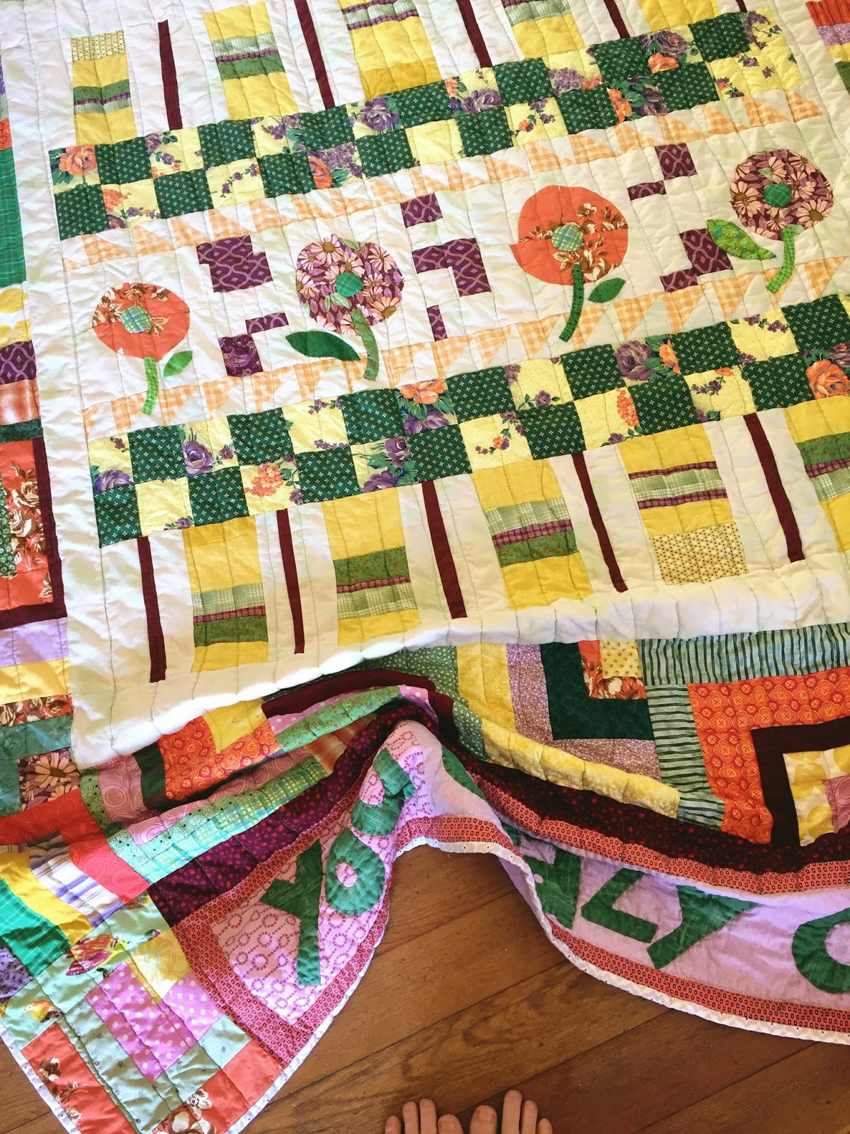 Quilty Folk: Patchwork Doodle Is a Done Deal