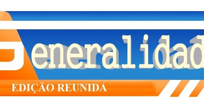 Generalidades - Edição Reunida, número 1: | Generalidades