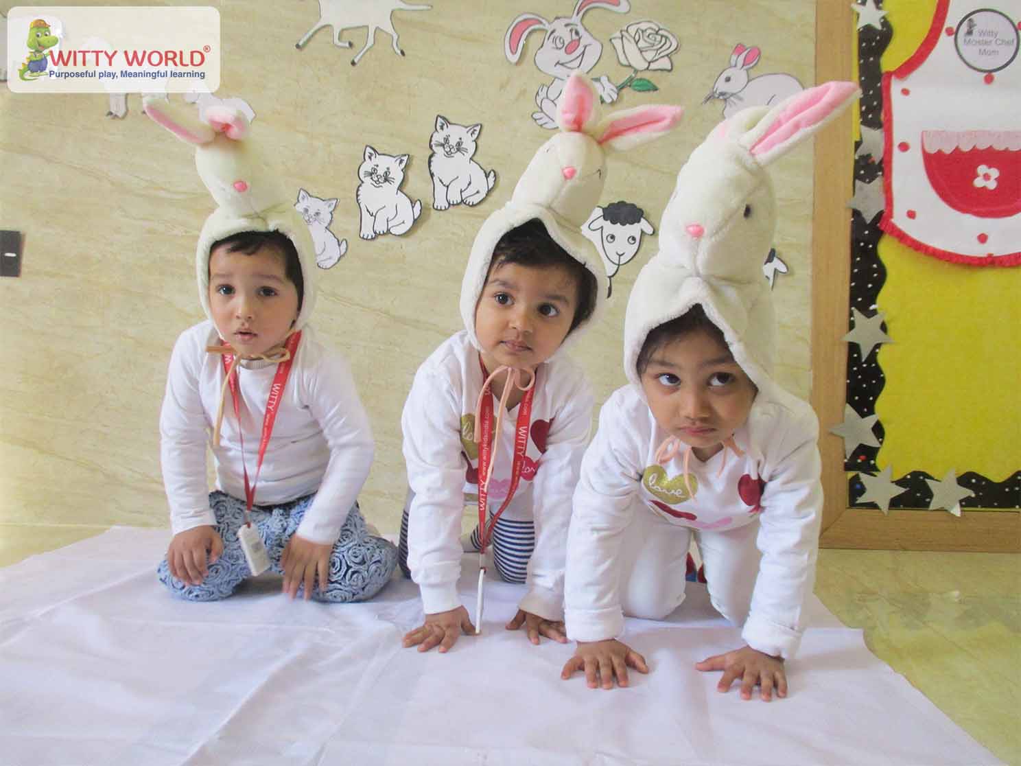 On the top of the World...: White Colour Day Celebration by Playgroup ...