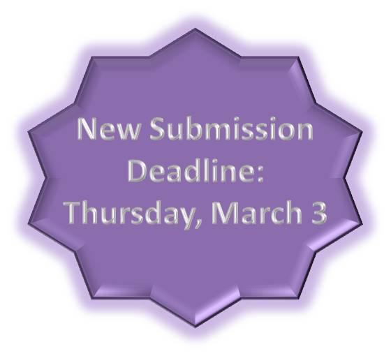 Submission Deadline Extended!