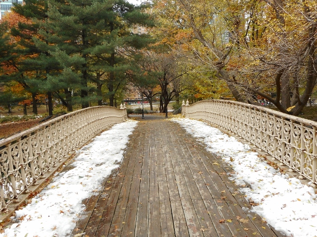 A Boat Against the Current: Photo of the Day: Pine Bank Arch, Central ...