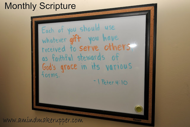 A Mind-Maker-Upper: The Writing's On the Wall