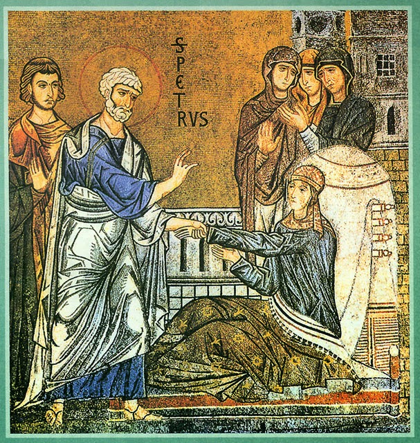 ORTHODOX CHRISTIANITY THEN AND NOW: Saint Tabitha, Who Was Raised From ...