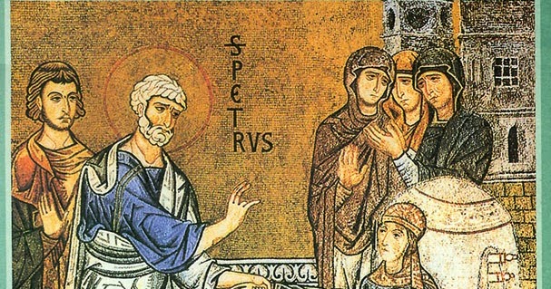 Saint Tabitha, Who Was Raised From the Dead by the Apostle Peter ...