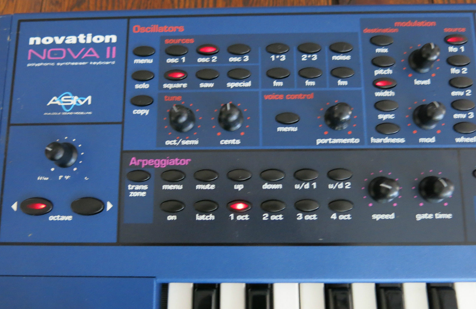 MATRIXSYNTH: Novation Nova II Keyboard Synthesizer