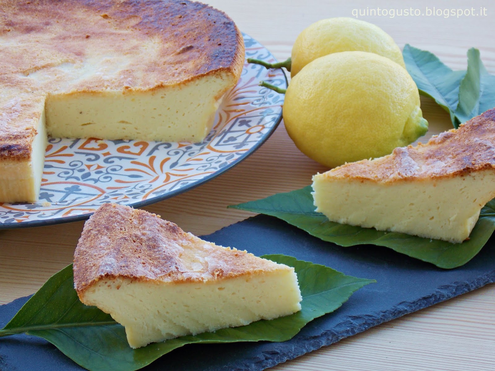 Torta d ricotta al limone | Apriti Sesamo - Cucina greca e non solo