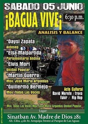 El Baguazo Analisis: el baguazo