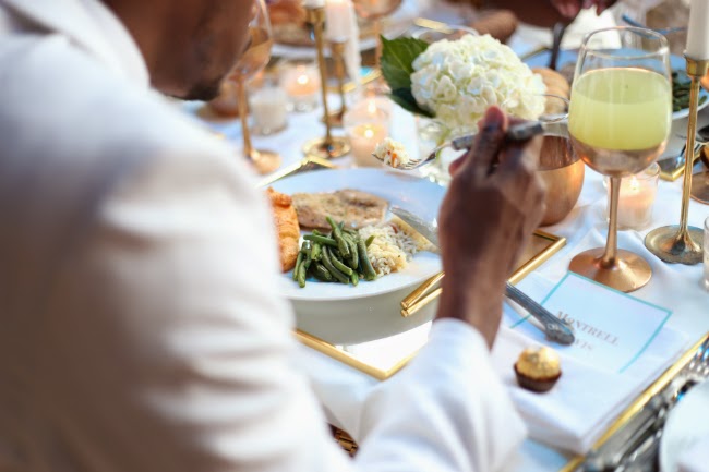 All White Dinner Party | #RashonsDinnerSeries - Rashon Carraway