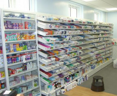 Pharmacy Shelving: Y Series Pharmacy Drawer & Shelving Units