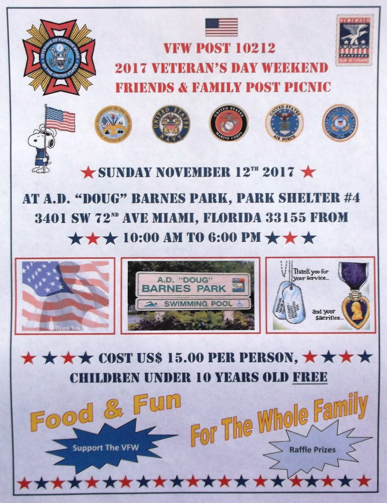 Veterans of Foreign Wars Post 10212 Miami, Florida, Jose Marti / Sgt ...