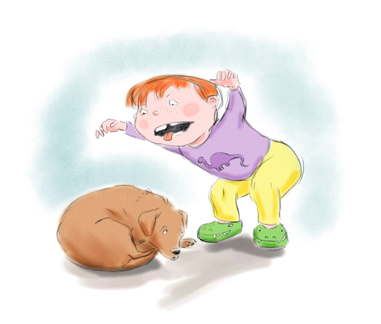 Light and Shade: How to Be Ferocious - Illustration Friday - Ferocious