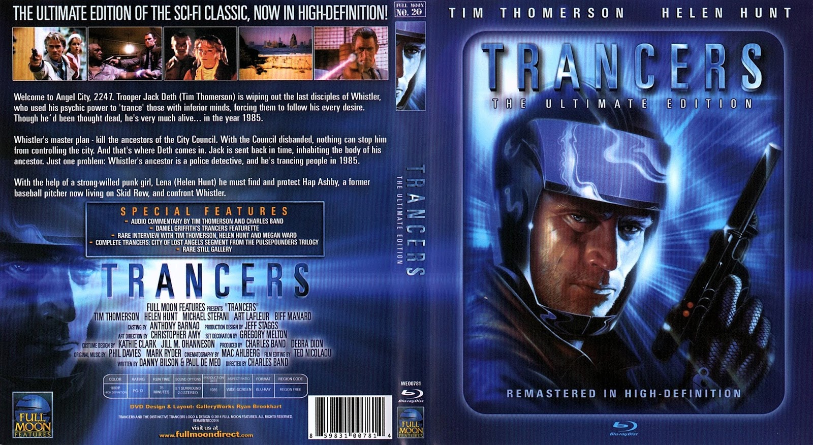 What Kind of Name Is Jack Deth? Trancers (Full Moon Features) Blu-ray ...
