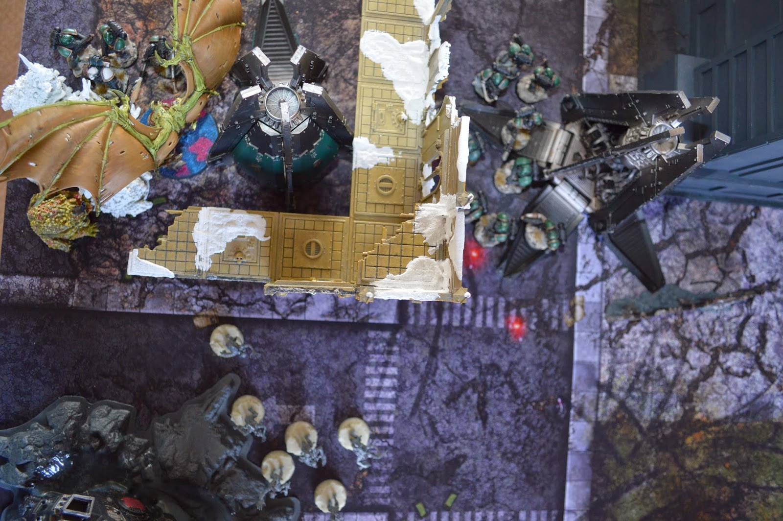 40k Brawl! Spawn over-run! Sons of Horhey Vs Chaos Emperors Will, Purge ...