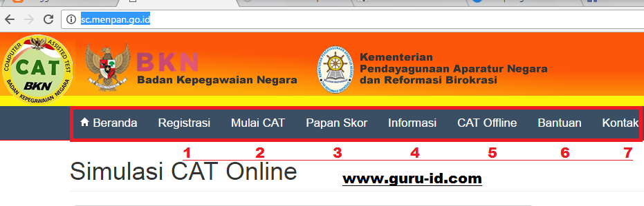 simulasicat.menpan.go.id Situs Resmi Menpan Untuk Latihan Simulasi CAT ...