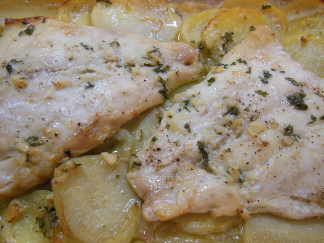LA COCINA DE NATIBEL: FILETES DE PERCA AL HORNO