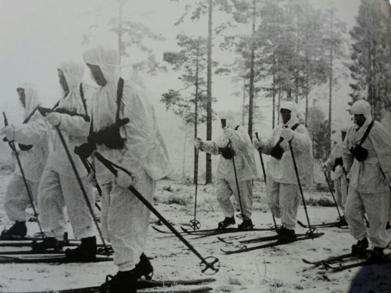 A wargame page: Red army winter camouflage Ww2