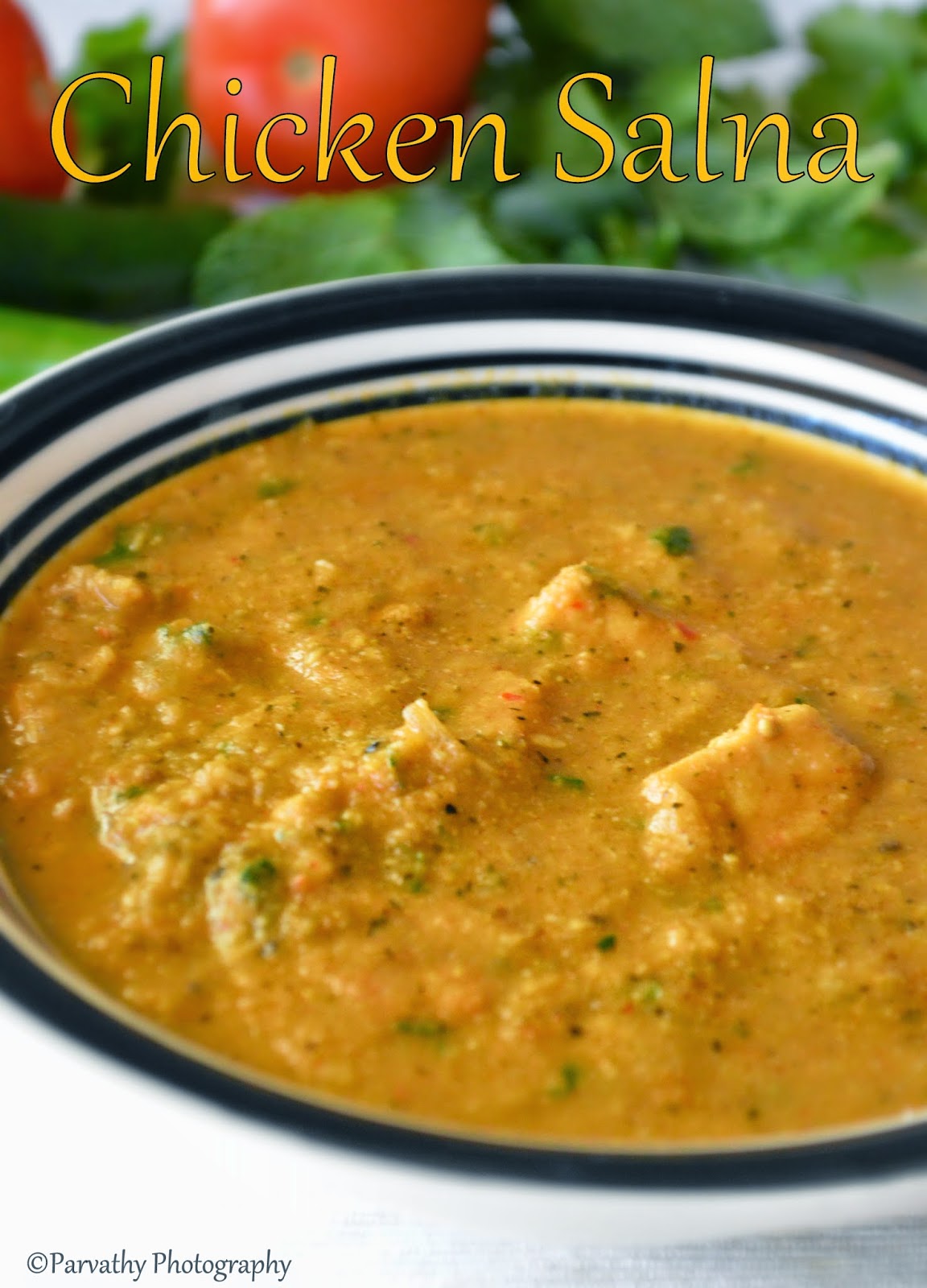 Paru's Kitchen: Madurai Style Chicken Salna Recipe | Chicken Salna for ...