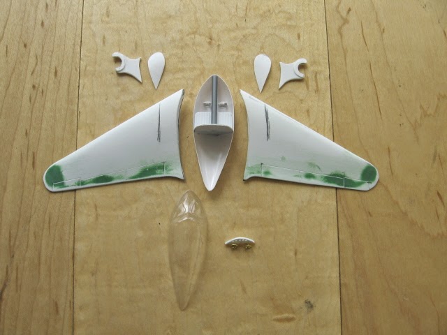 Wings of Intent: Scratchbuilt 1/72 Ford 15P Flying wing -Humpty-Dumpty ...