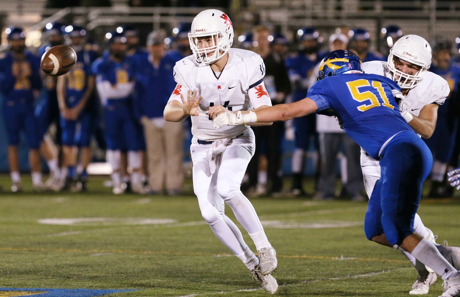 Mark Kodiak Ukena: IHSA Class 6A Football Playoffs: St. Viator vs Lake ...