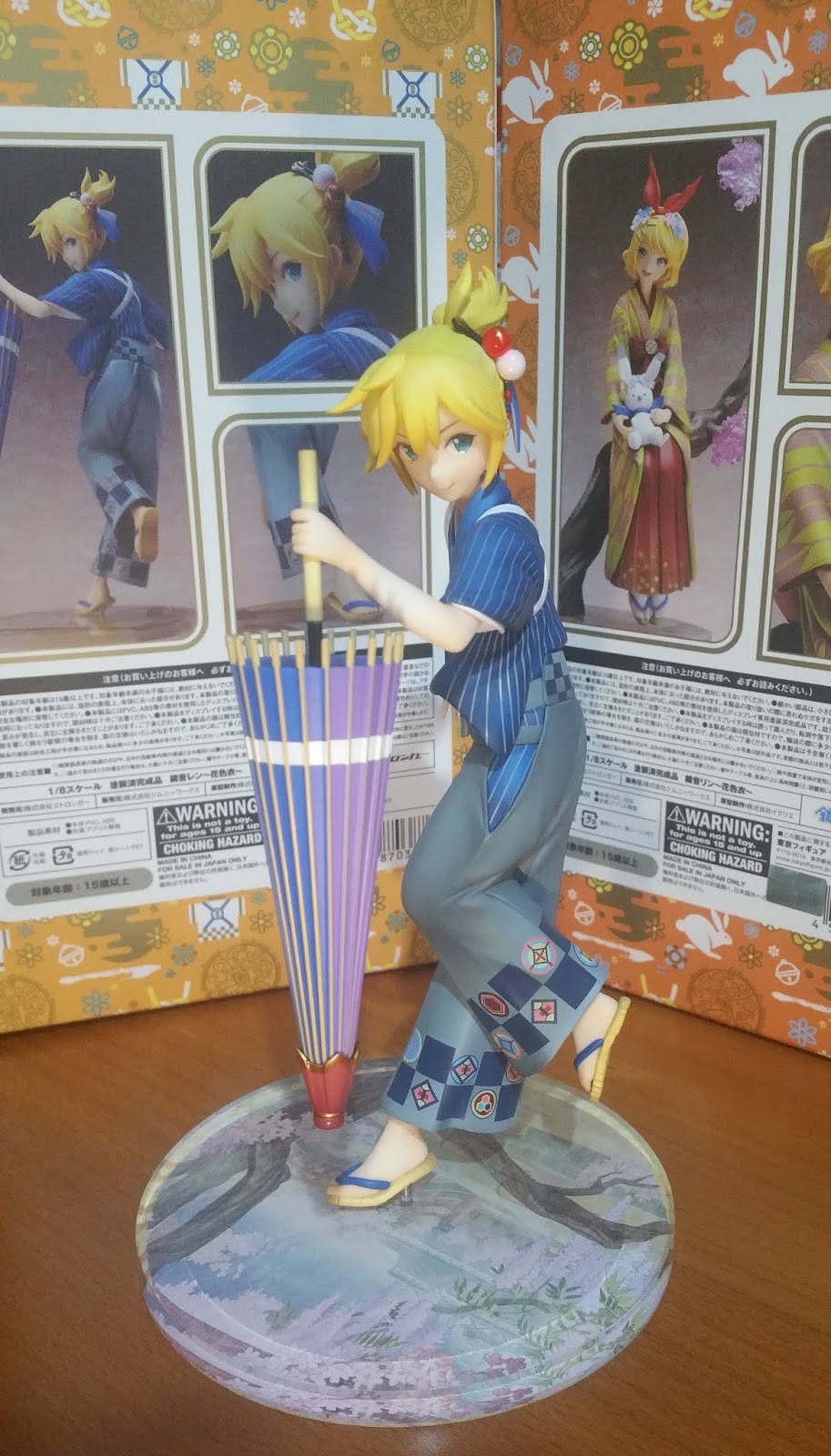 Figure Unboxing and Review: Kagamine Len Hanairogoromo Version ...