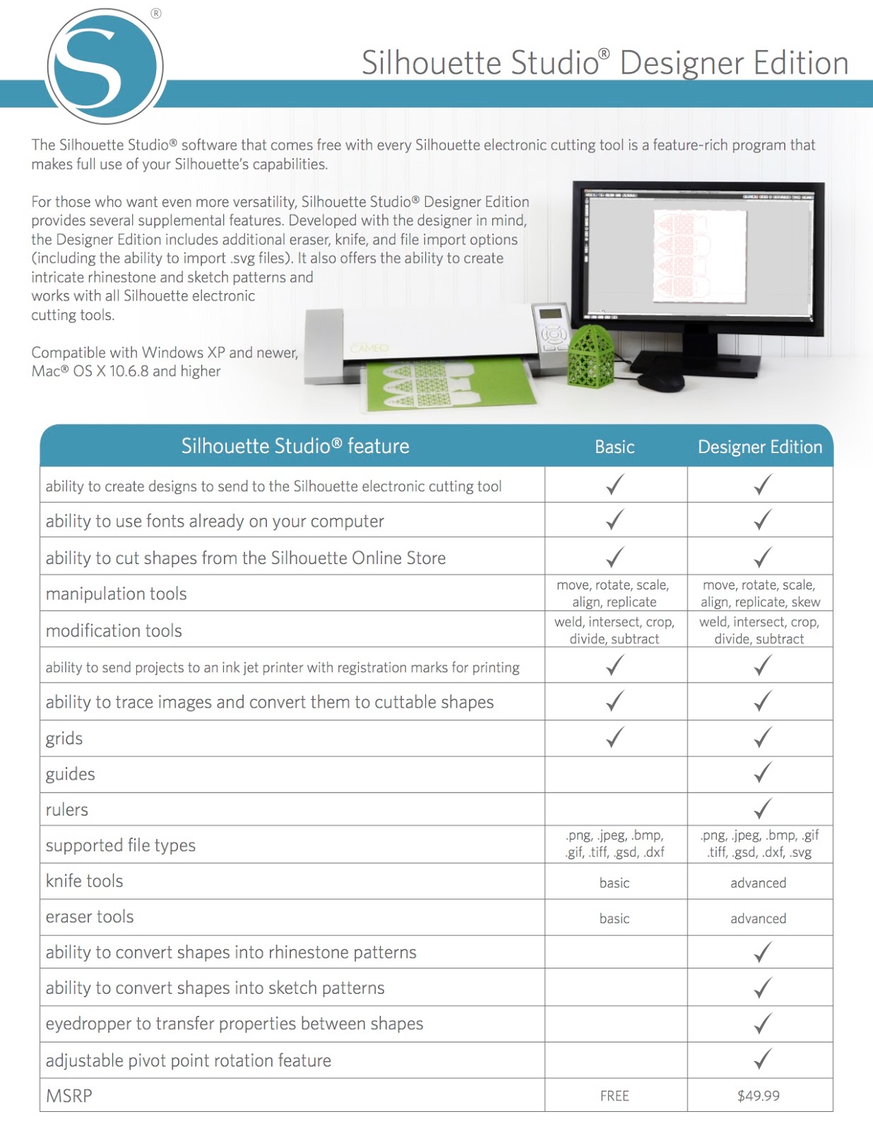 Silhouette Studio Design Edition Software - Shes {kinda} Crafty