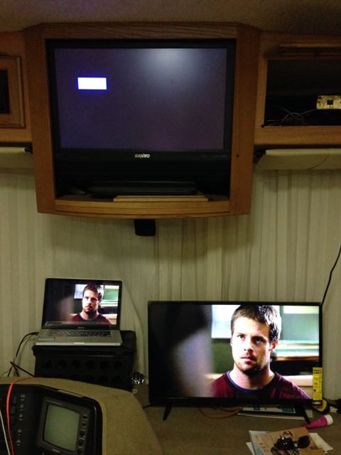 Planes, boats and bicycles--sv & rv Odin: RV Project: Upgrade TV