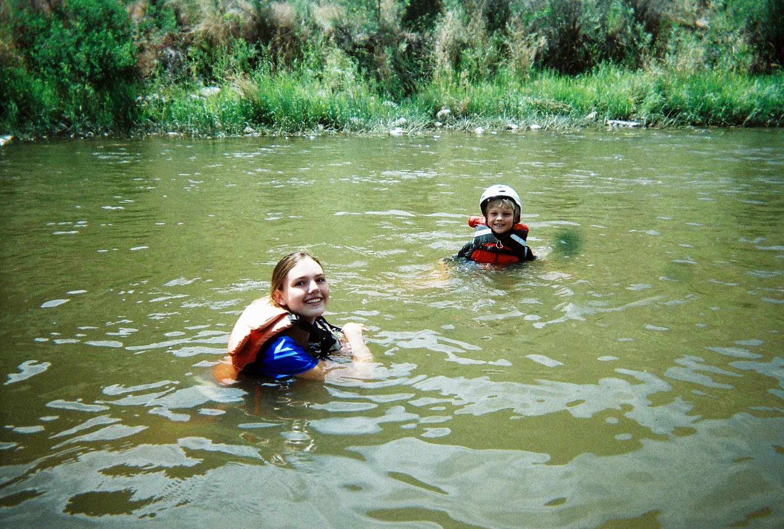 Adventures of the Girls and their Little Brother: Rafting!