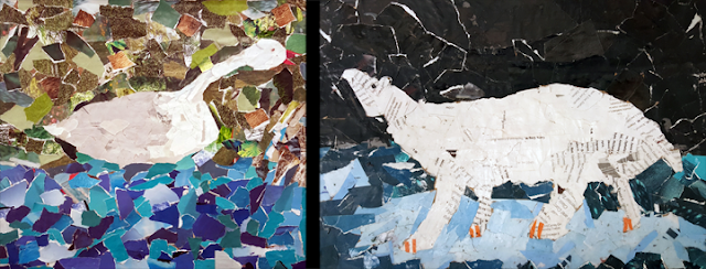 Live Art, Breathe Art: Torn Paper Animals